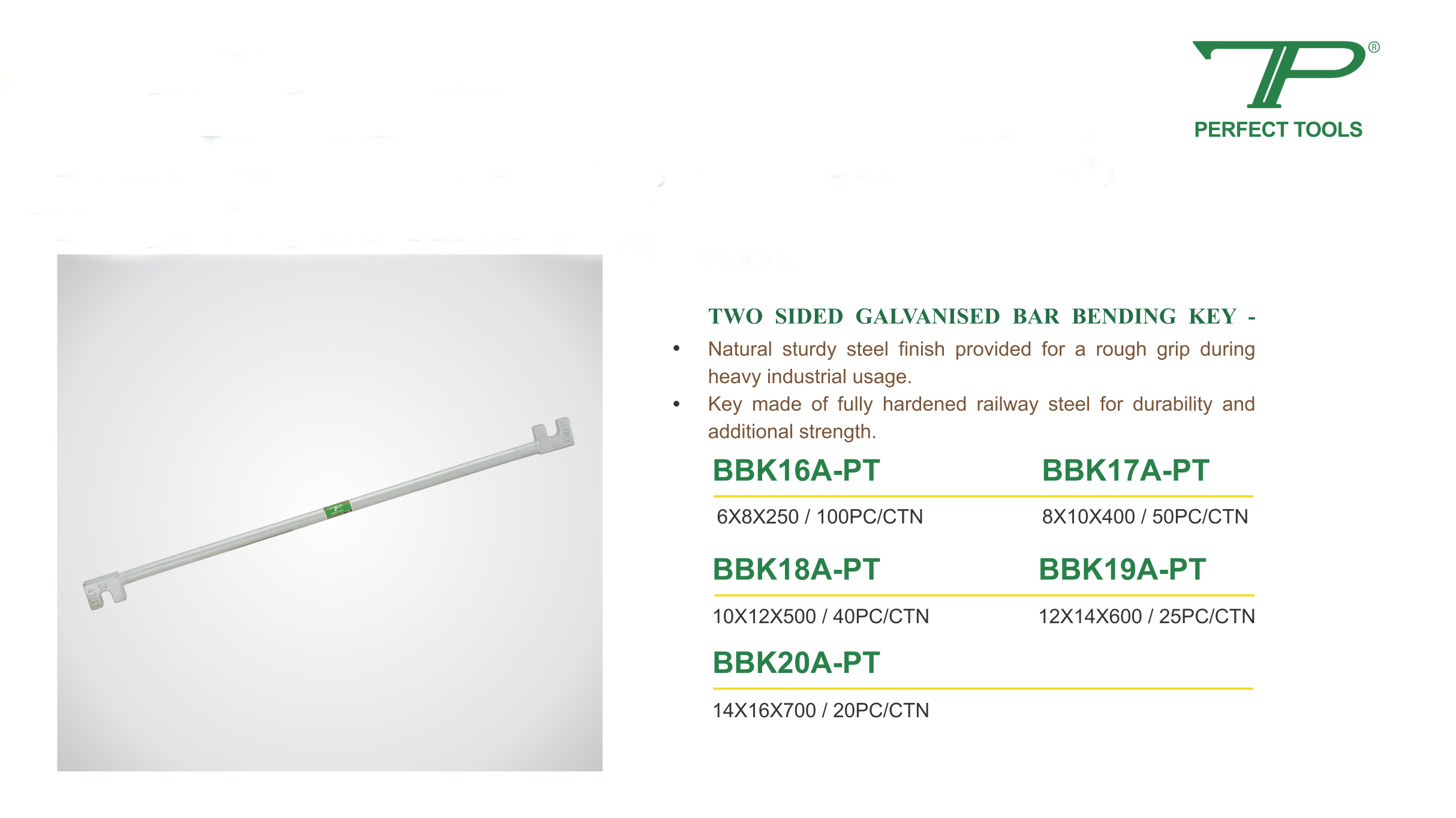 MAMS TRADING LLC - BAR BENDING KEYS